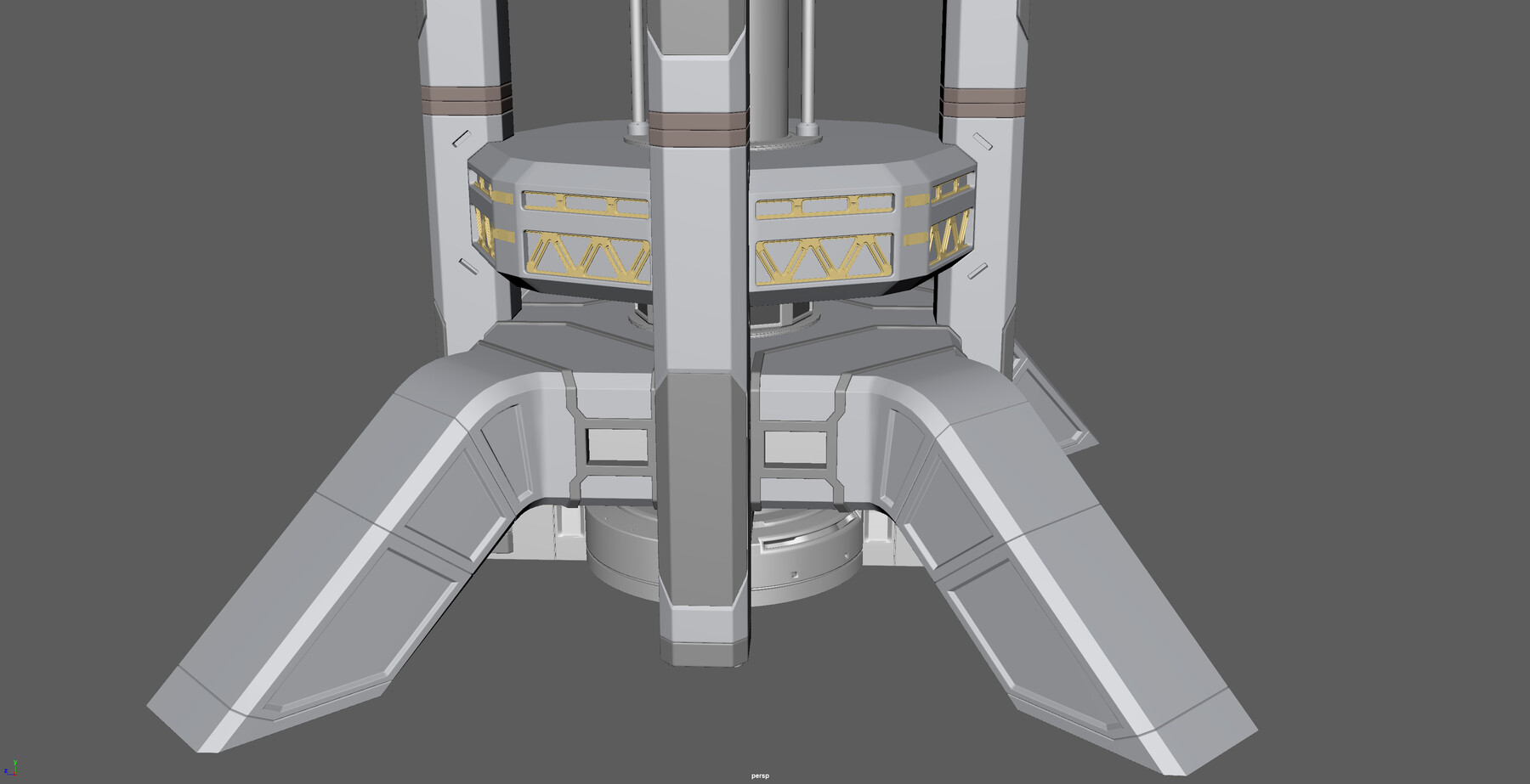 ArtStation - Sci-fi style tower building | Resources