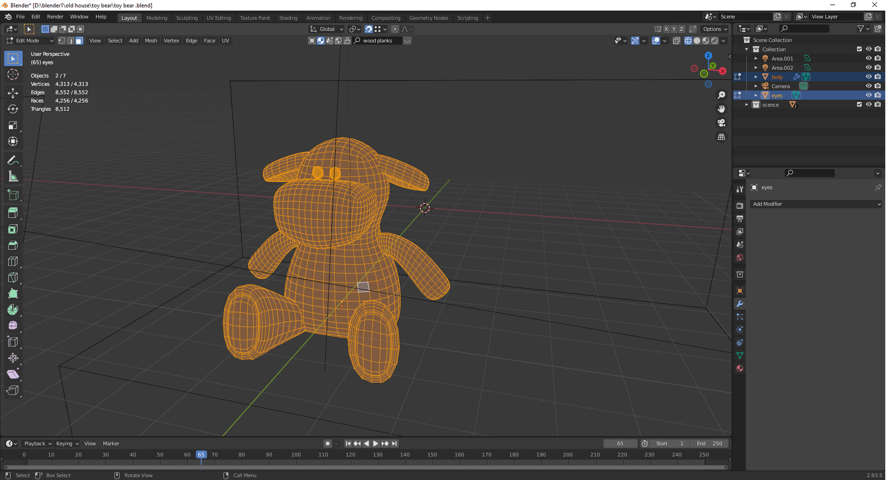 ArtStation - Toy bear | Resources