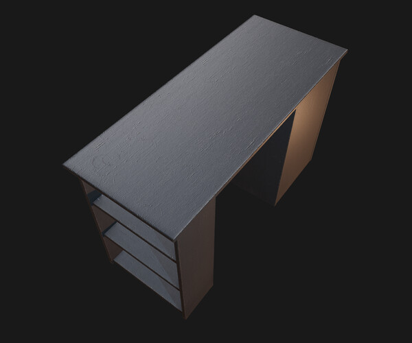 ArtStation - Grey Dirty and Clean Desk | Game Assets