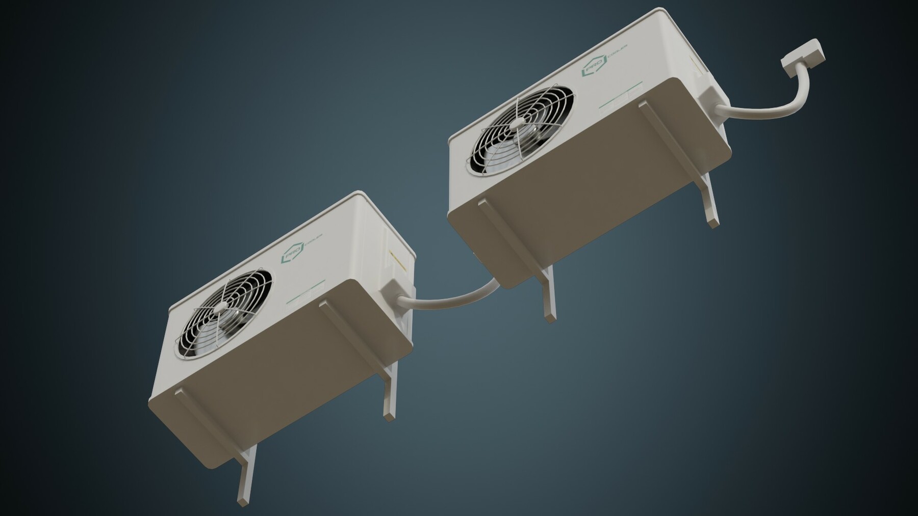ArtStation - Air Conditioner 6A | Game Assets