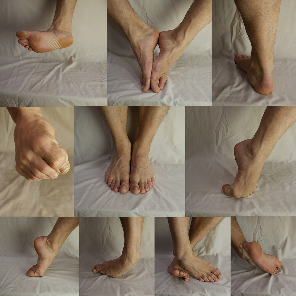 ArtStation - 85 Feet Photos for Anatomy study | Resources