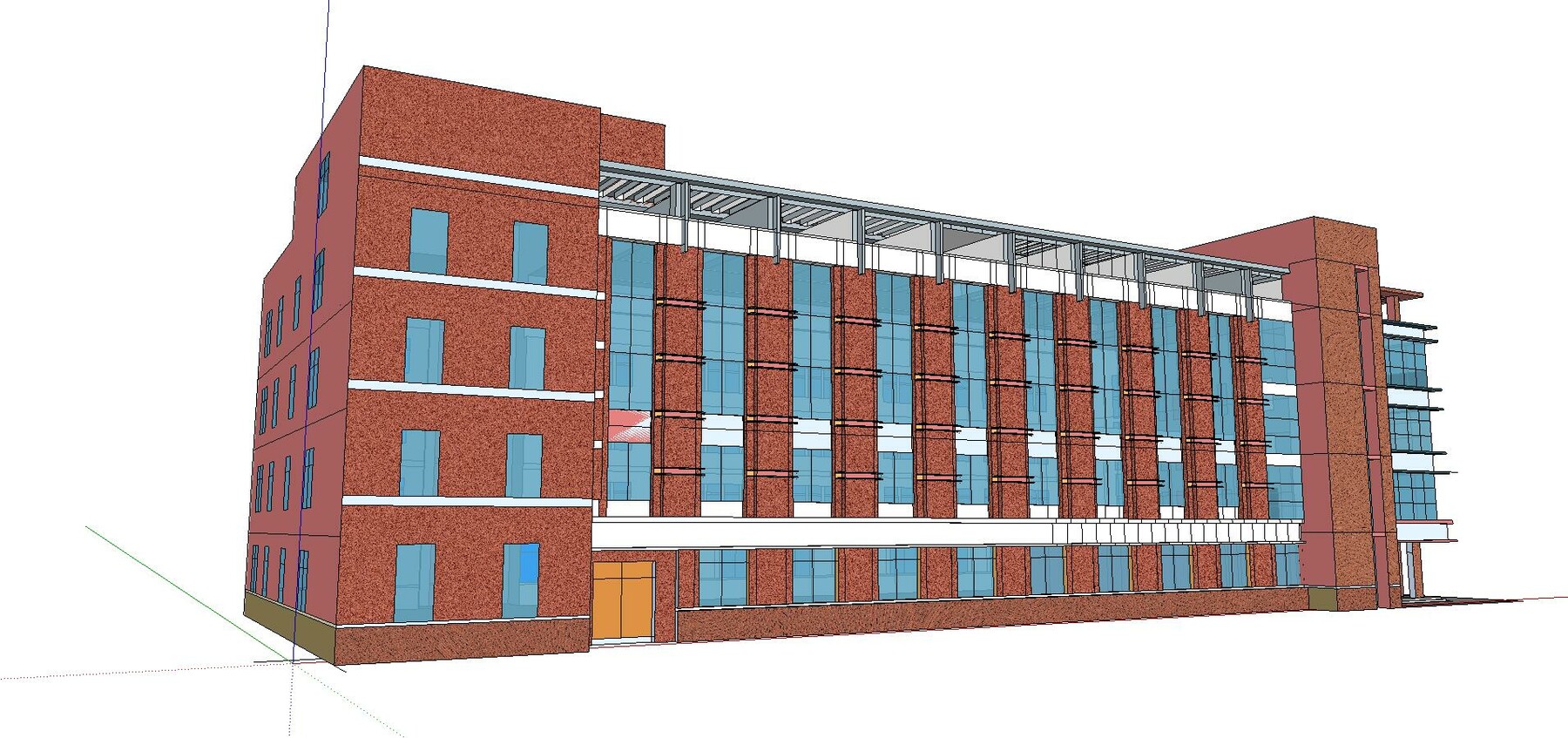 ArtStation - Sketchup City social Building-Hospital -037 | Resources