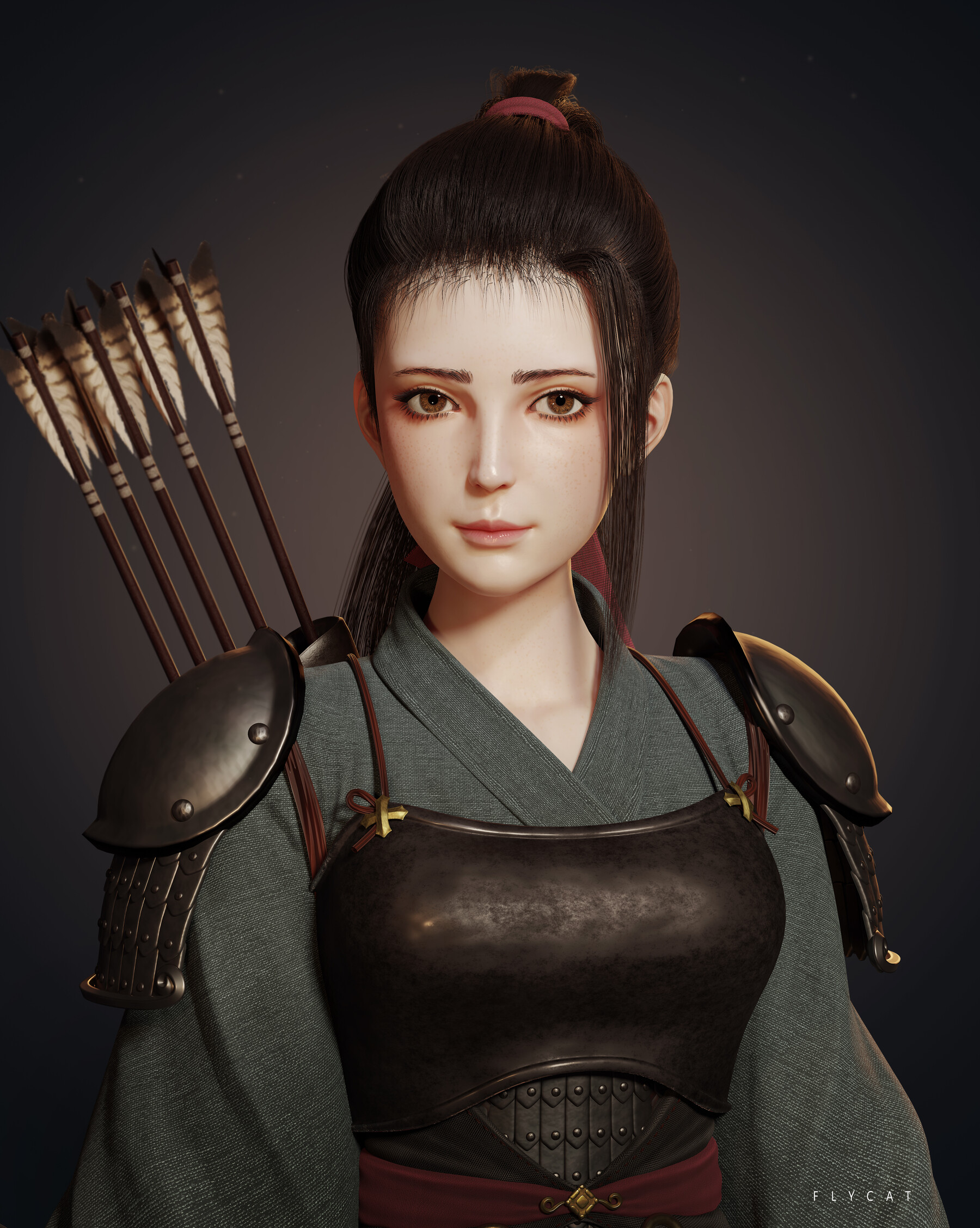 ArtStation - Archer Character Modeling - Blender 3.0 - Full Process ...