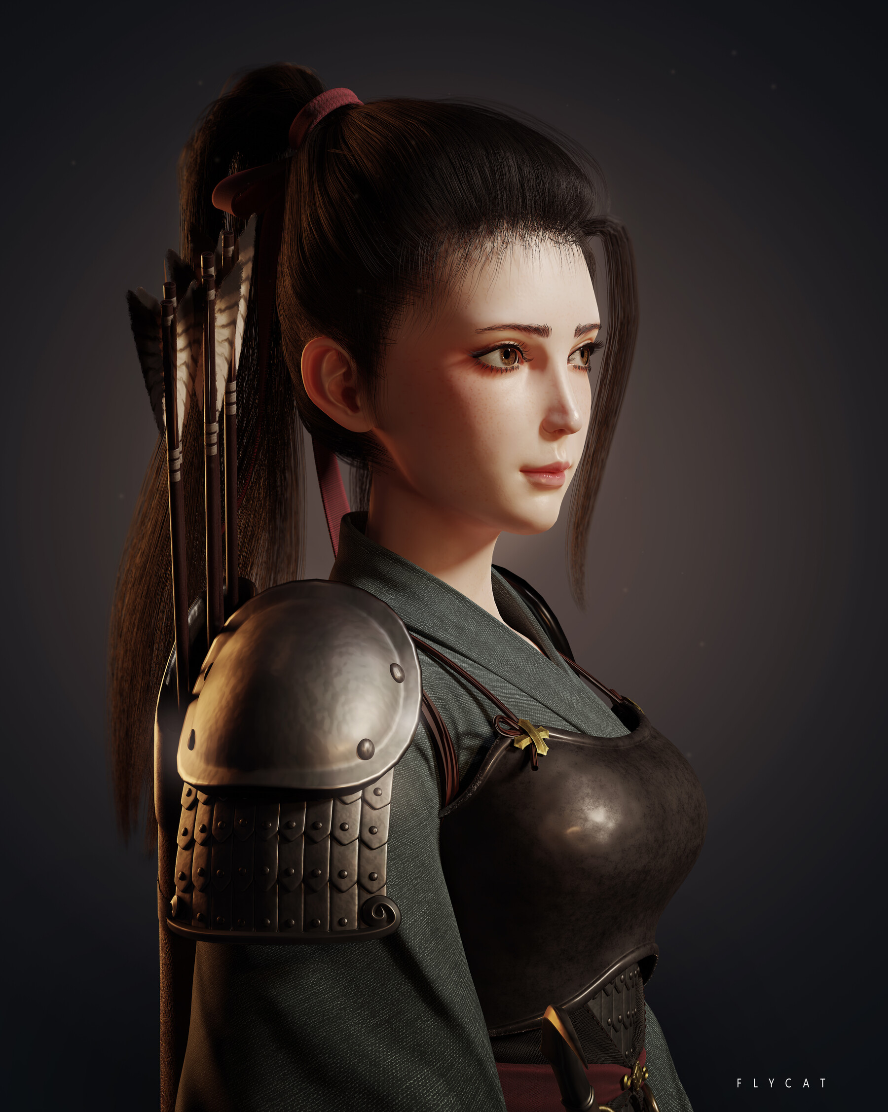 ArtStation - Archer Character Modeling - Blender 3.0 - Full Process ...