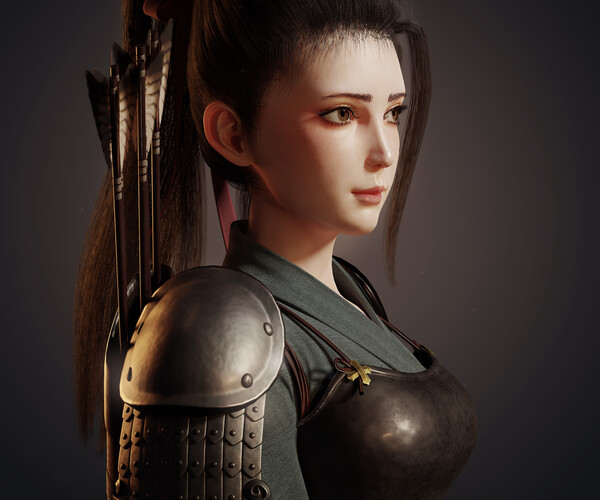 ArtStation - Archer Character Modeling - Blender 3.0 - Full Process ...