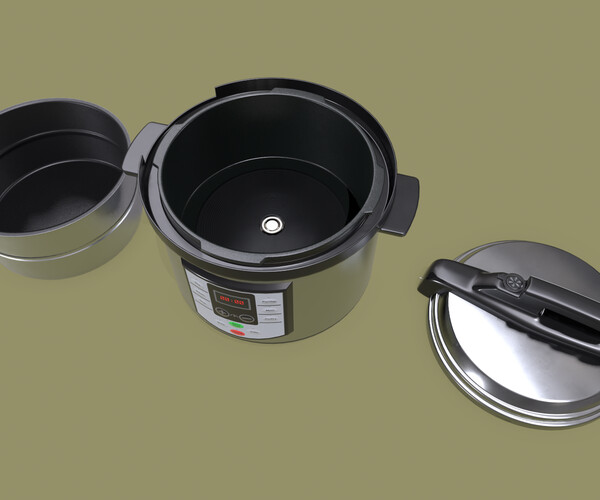 ArtStation - Electric Pressure Cooker | Game Assets