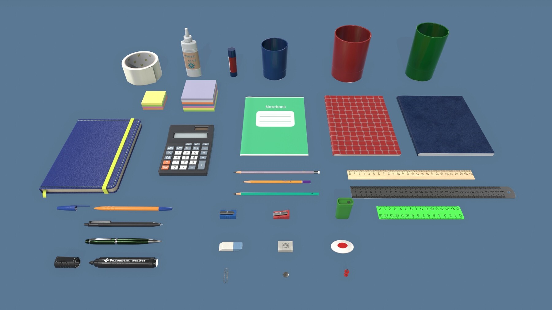 ArtStation - Stationery | Game Assets