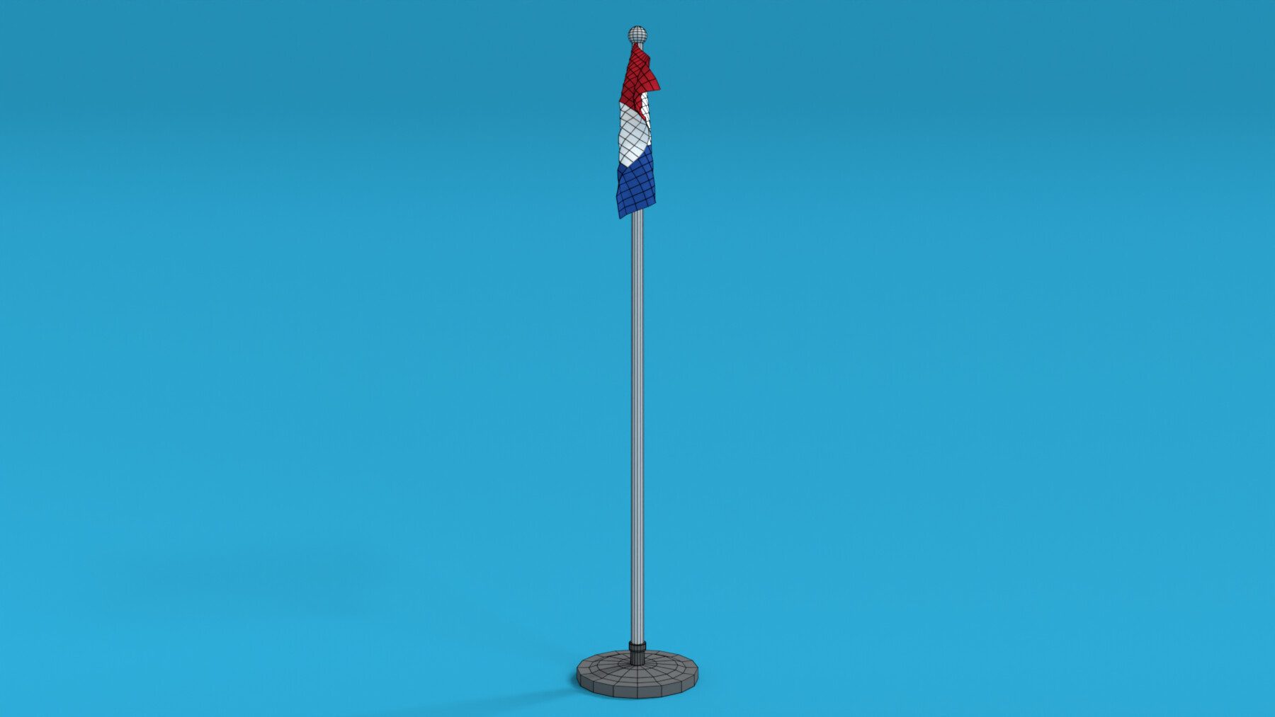 ArtStation - Low Poly Seamless Animated Netherlands Flag | Game Assets