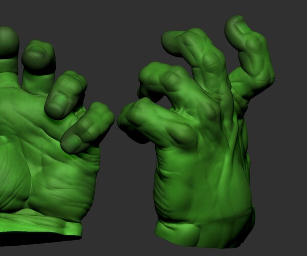 ArtStation - Hulk Hand | Resources