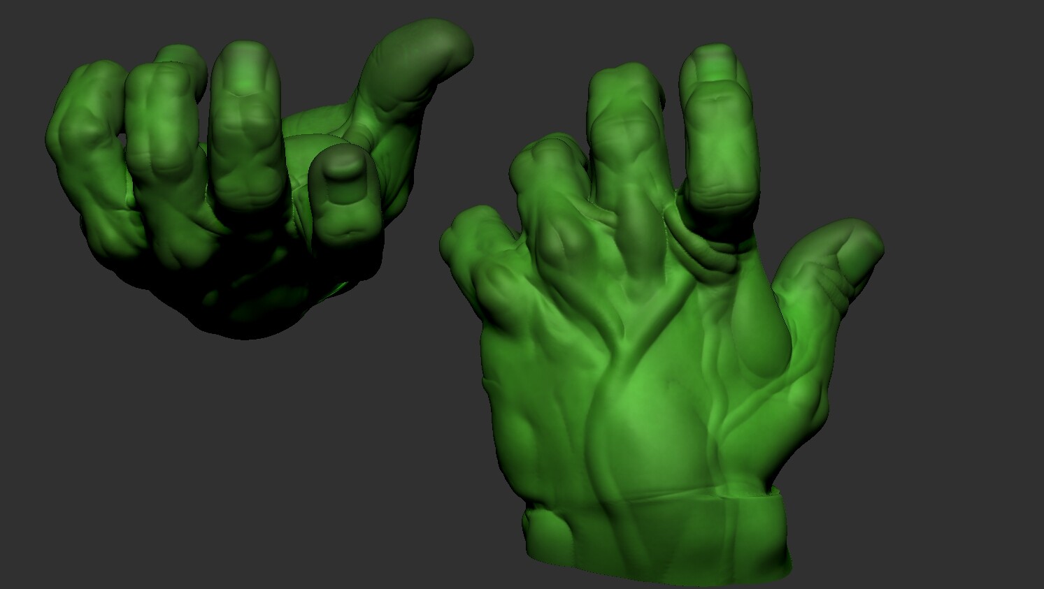 ArtStation - Hulk Hand | Resources