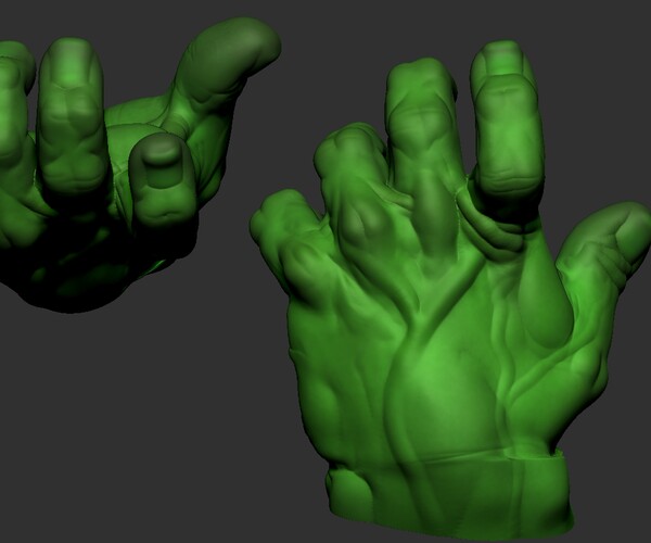 ArtStation - Hulk Hand | Resources