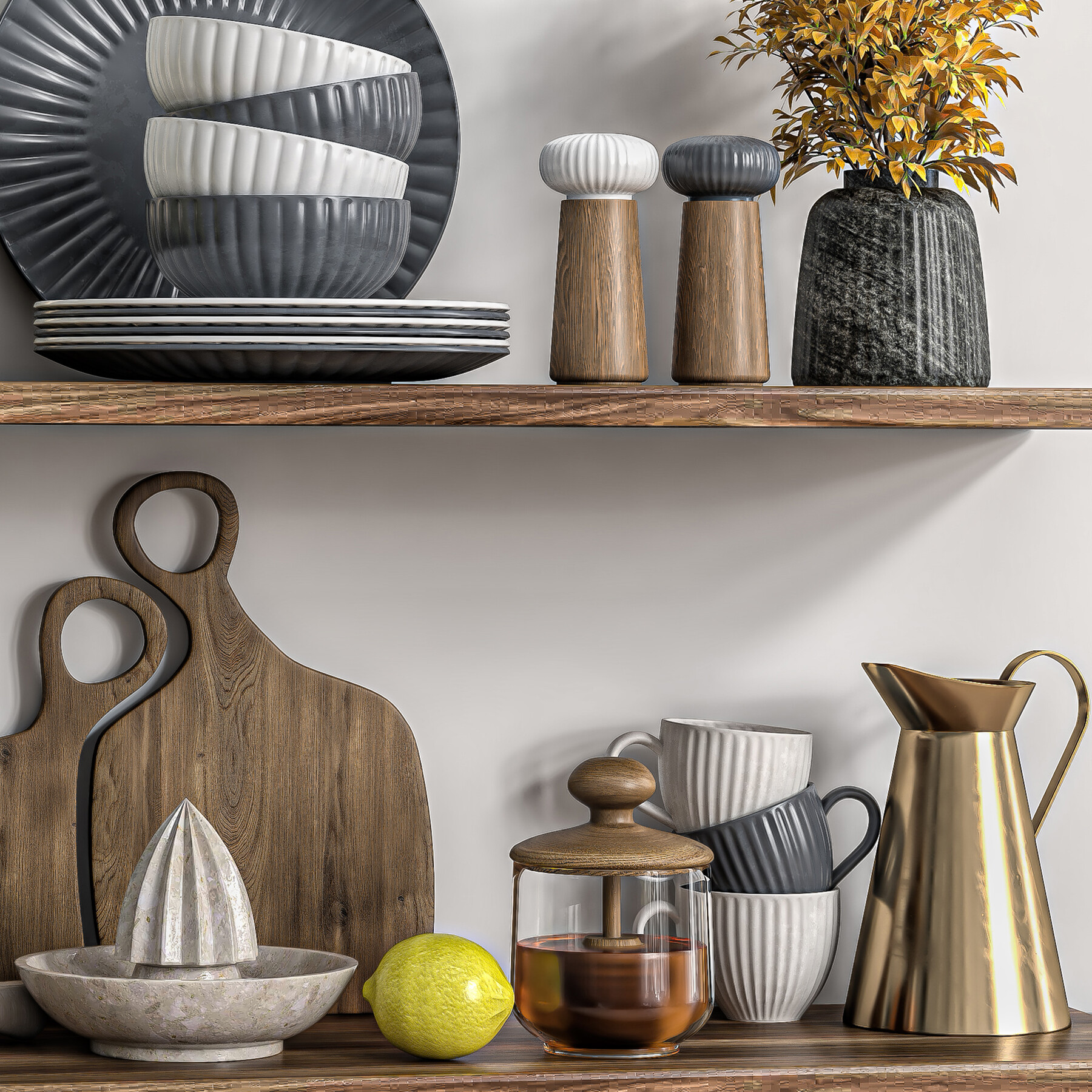 ArtStation - Kitchen Set 02 (Coffe Set) | Resources