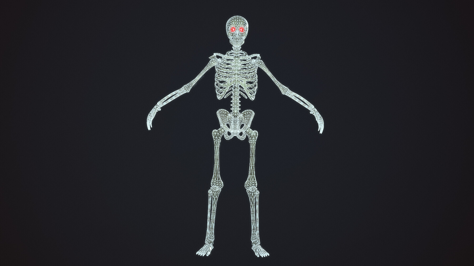 ArtStation - Skeleton Warrior - Game Ready Low-poly 3D model | Game Assets