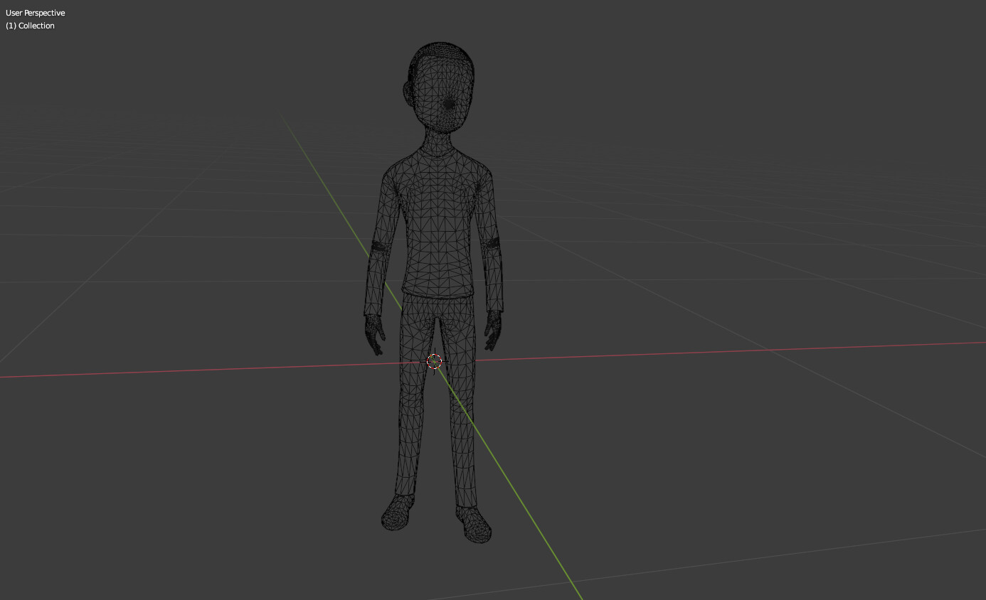 ArtStation - 3D Boy Character Mesh | Resources