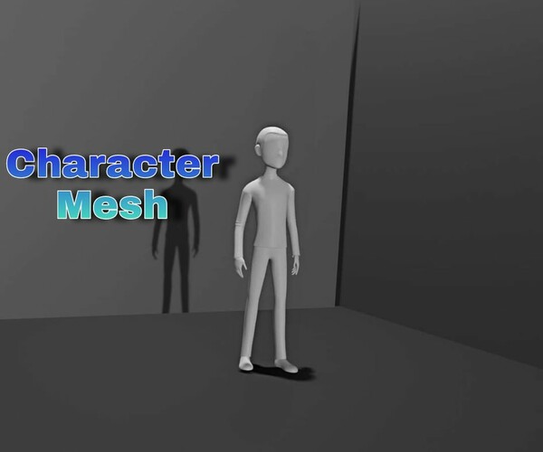 ArtStation - 3D Boy Character Mesh | Resources
