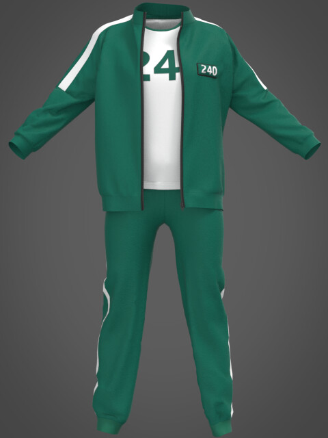 ArtStation - Squid Game (Player's Female Costume) № 067-212-240 | Game ...