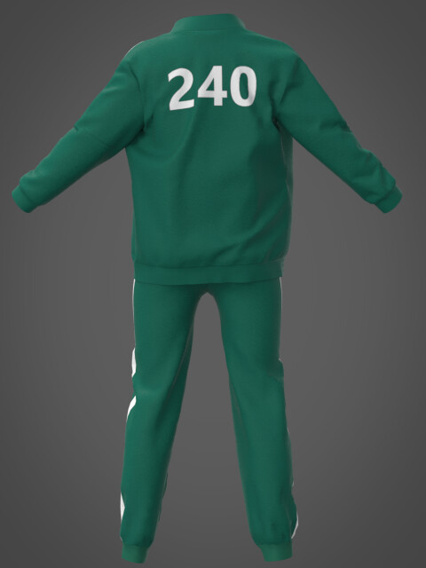 ArtStation - Squid Game (Player's Female Costume) № 067-212-240 | Game ...