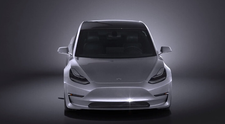 ArtStation - TESLA Model Car | Game Assets