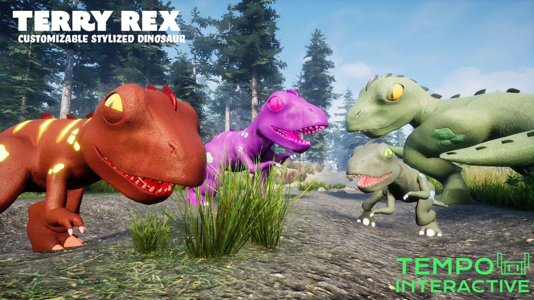 ArtStation - KARL KONG vs TERRY REX | Game Assets