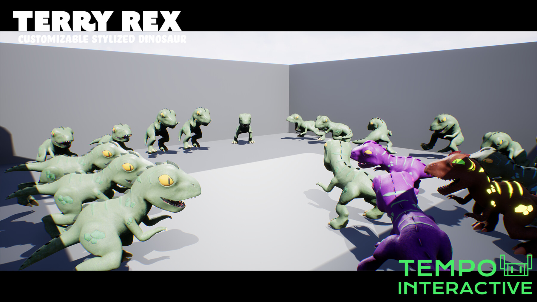 ArtStation - KARL KONG vs TERRY REX | Game Assets