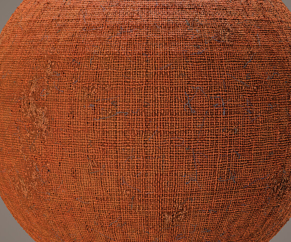 ArtStation - Hessian / Burlap Fabric Smart Material PBR | Game Assets