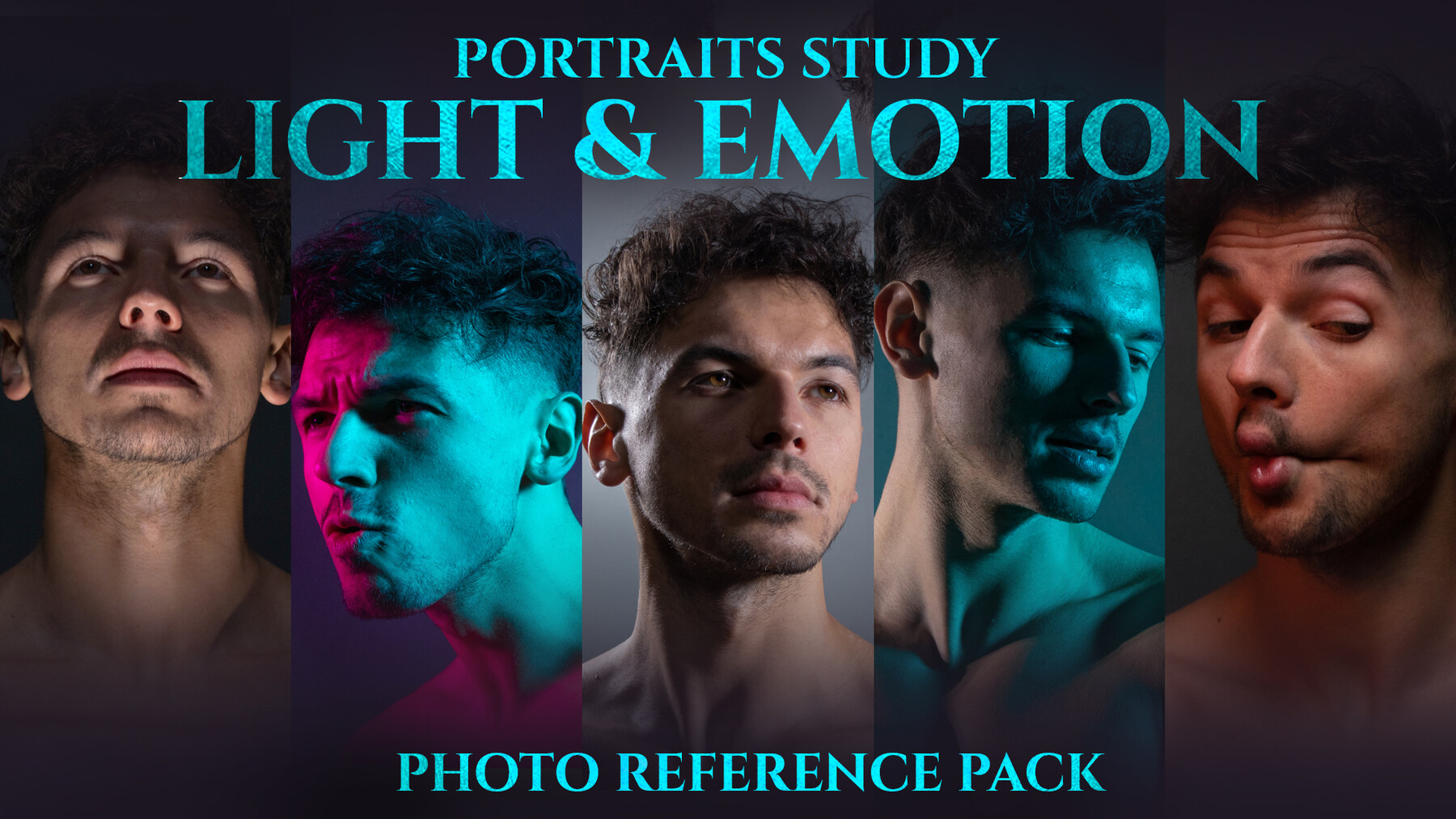 ArtStation - Portraits Study (Light & Emotion) - Reference Photo Pack ...