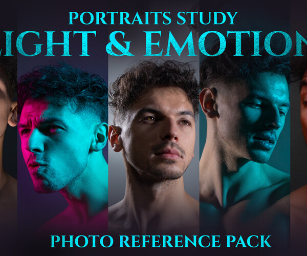 ArtStation - Portraits Study (Light & Emotion) - Reference Photo Pack ...