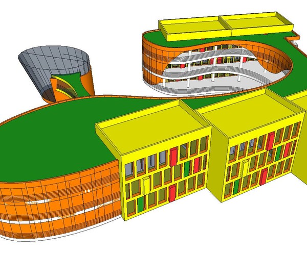 ArtStation - City-Education-Children-Kindergarten-05 | Resources