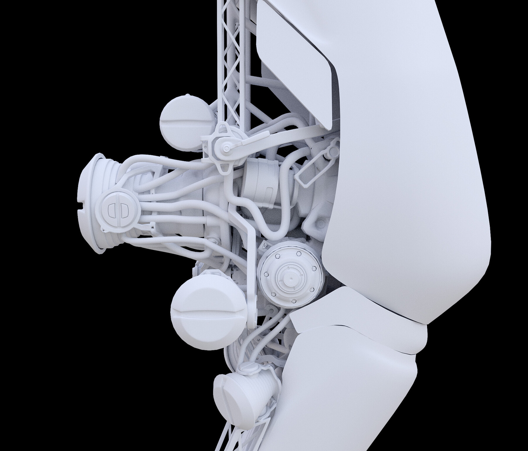 ArtStation - High Detailed Spaceship Model | Resources