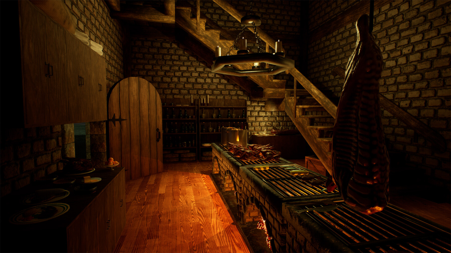 ArtStation - Modular Fantasy Inn | Game Assets