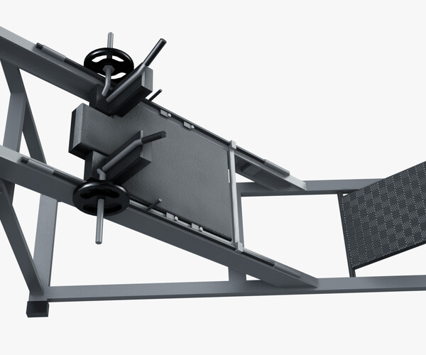 ArtStation - Hack Squat Machine | Game Assets