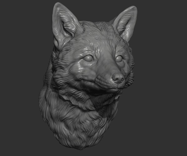 ArtStation - Fox head | Resources