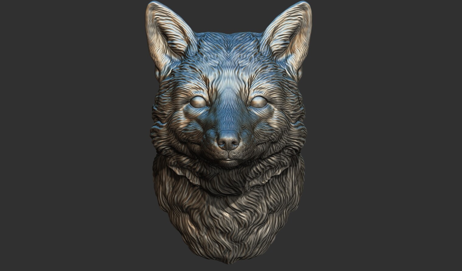 ArtStation - Fox head | Resources