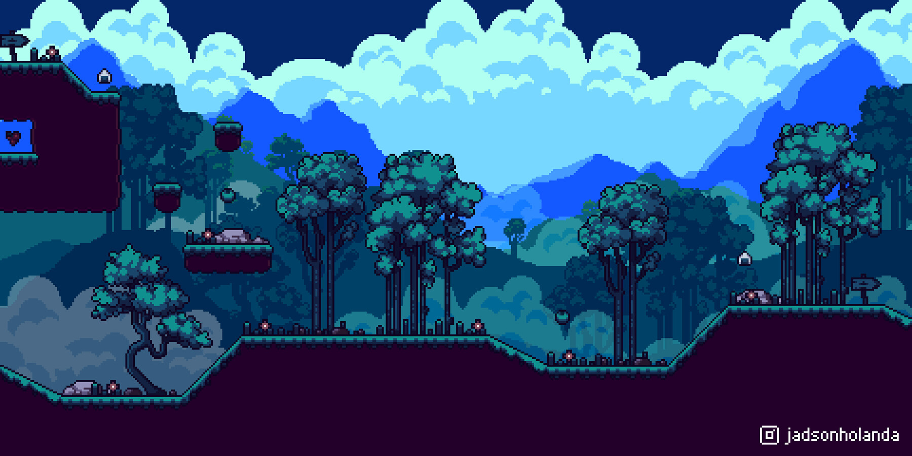 ArtStation - Tiny Forest - Asset Pack | Game Assets