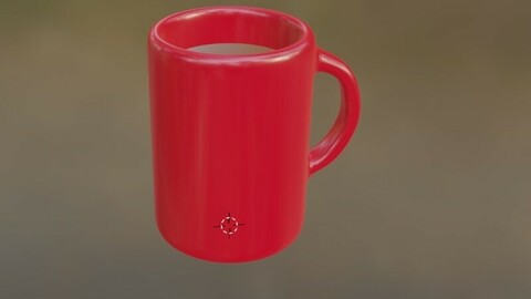 ArtStation - 3D Cup of Coffee model | Game Assets