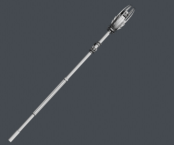 ArtStation - Cursed staff | Game Assets