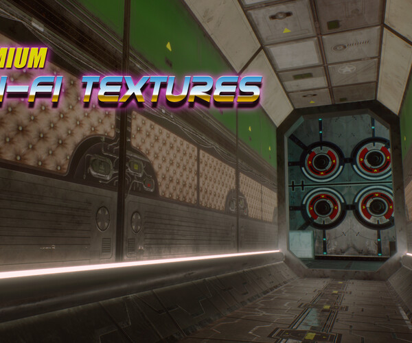 ArtStation - Premium Sci-fi Textures | Game Assets
