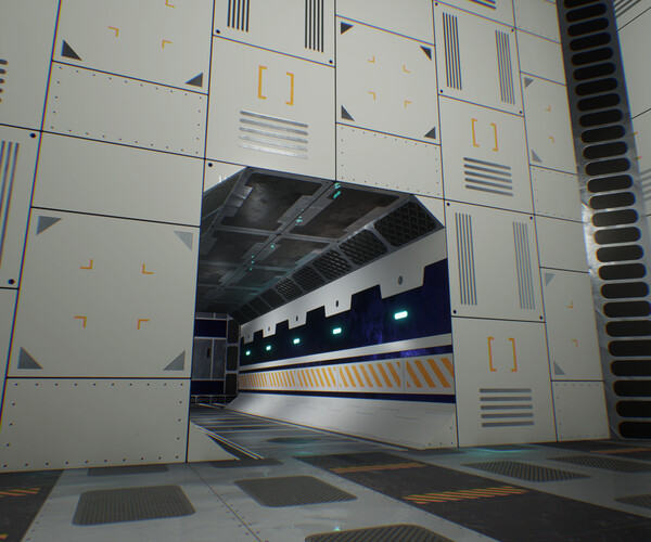 ArtStation - Basic Sci-fi Textures Vol. 2 | Game Assets