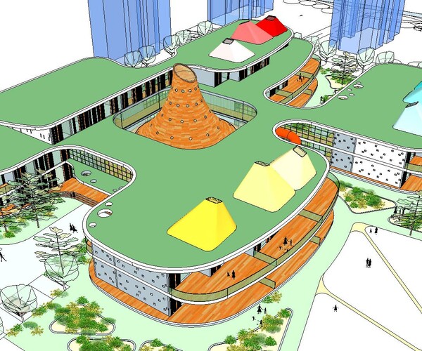 ArtStation - City-Education-Children-Kindergarten-053 | Resources