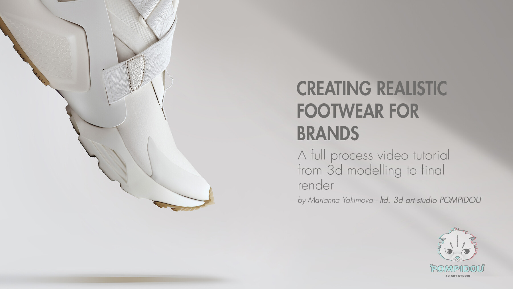 ArtStation - Creating realistic 3d model of footwear for brands | Tutorials