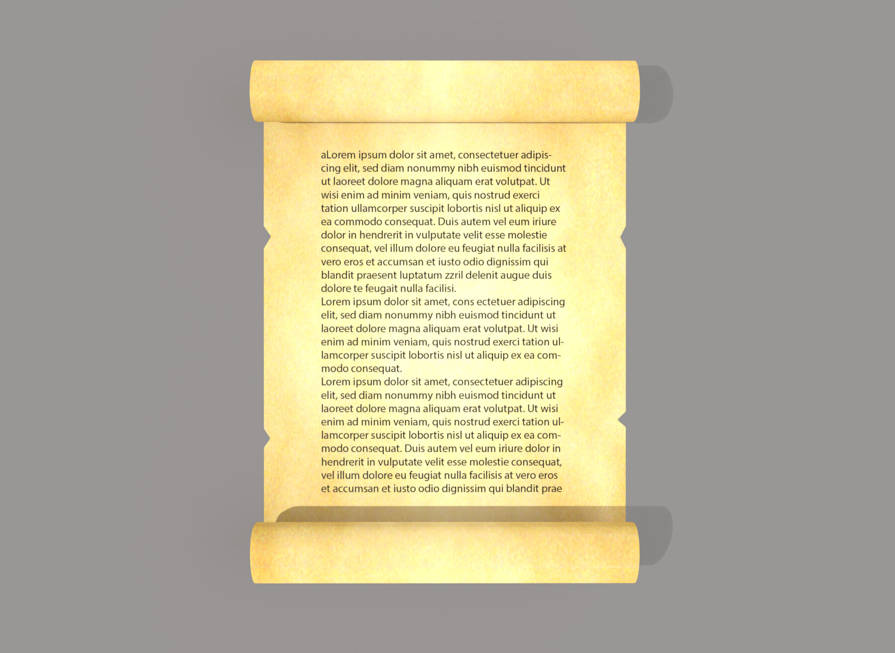 ArtStation - Scroll Double 3D model | Resources