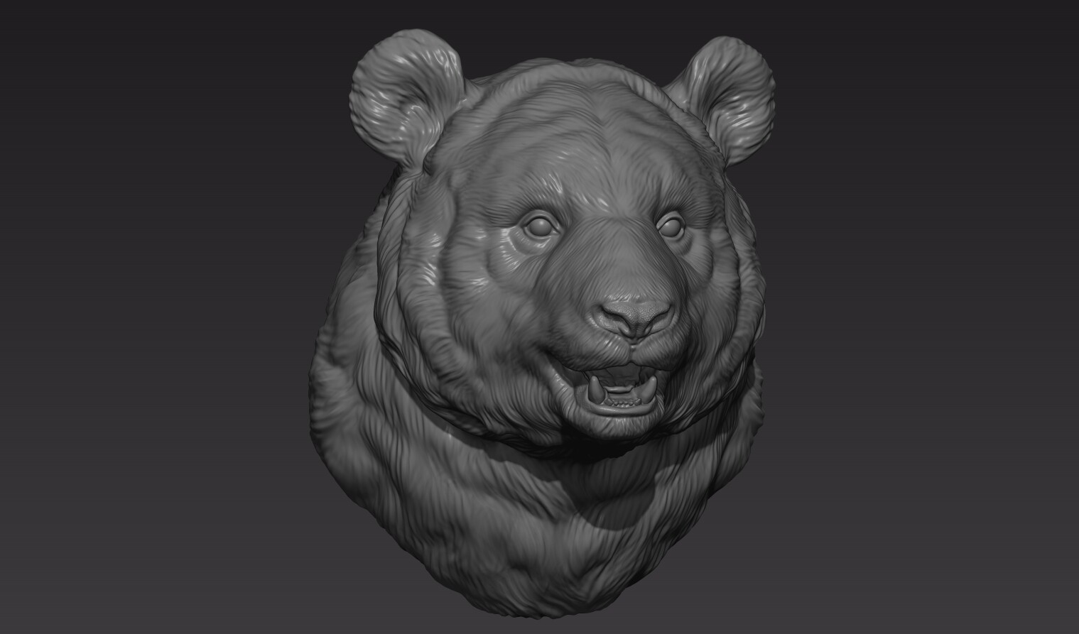 ArtStation - Panda head | Resources