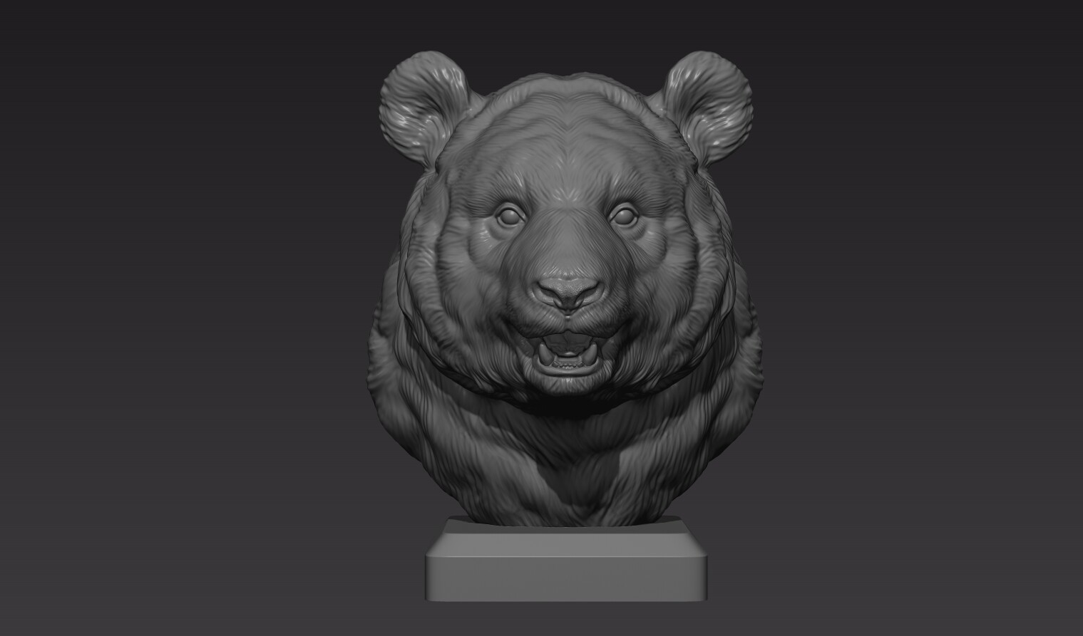 ArtStation - Panda head | Resources