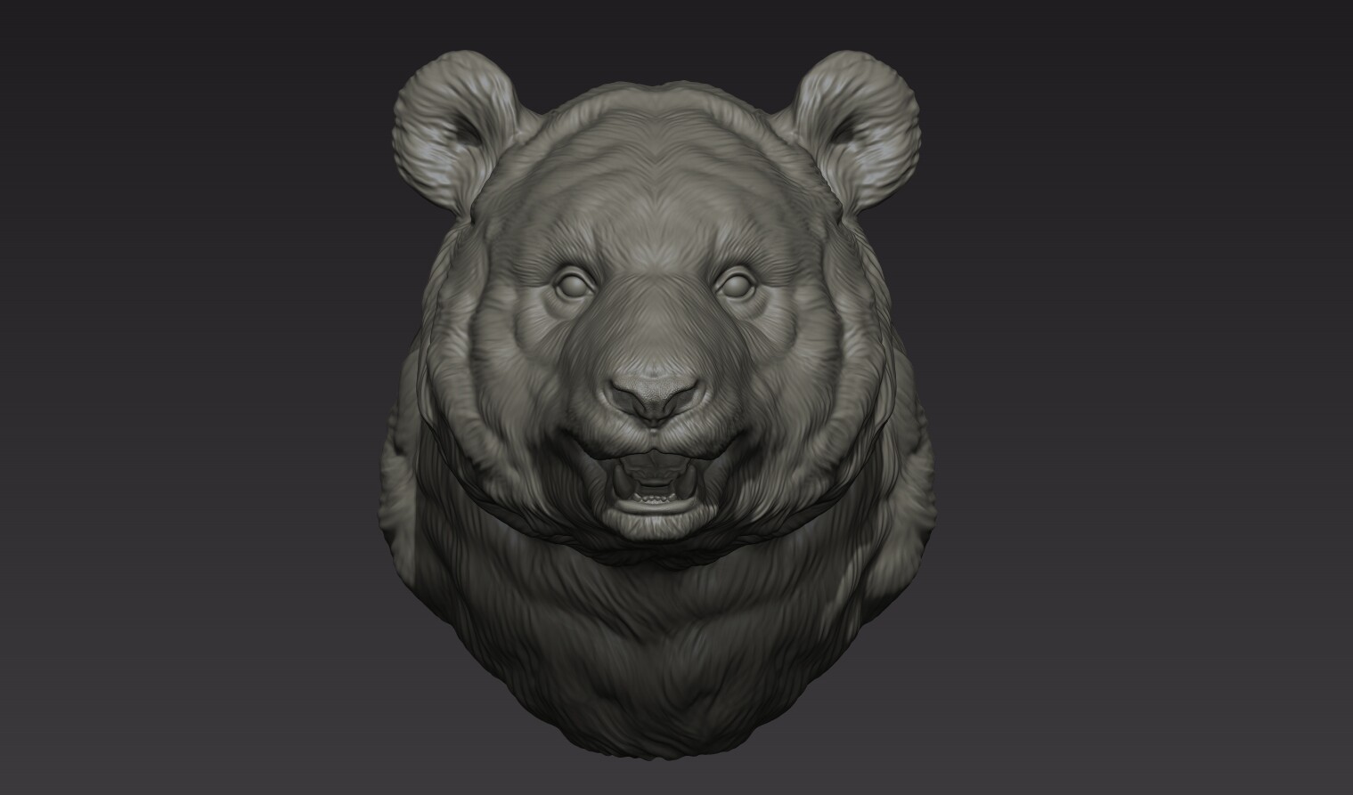 ArtStation - Panda head | Resources