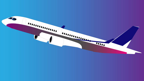 ArtStation - plane 2d illustration | Artworks