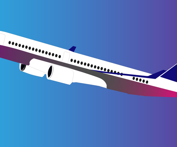 ArtStation - plane 2d illustration | Artworks