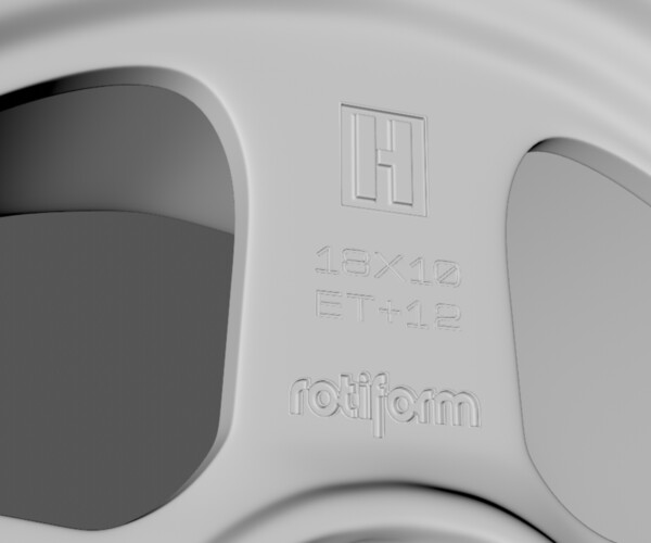 ArtStation - HOONIGAN ROTIFORM KEN BLOCK RIM | Resources