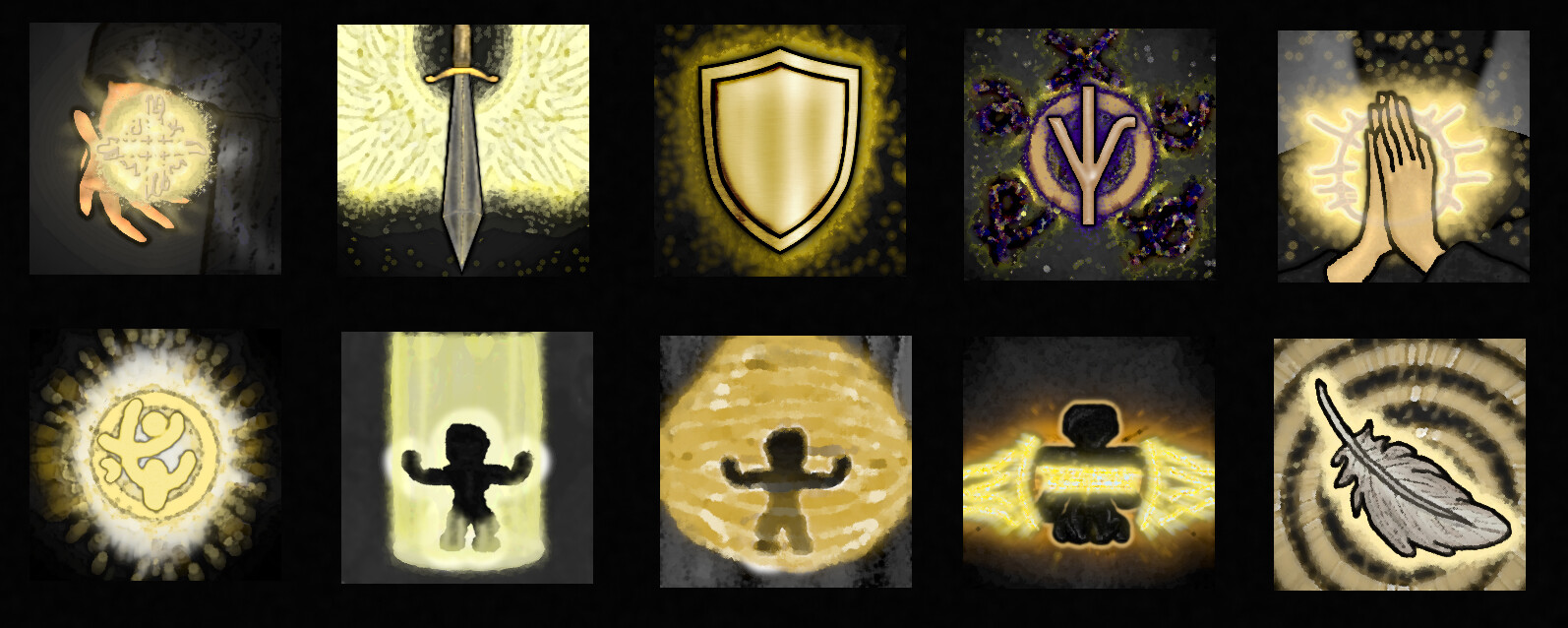 ArtStation - Spell Icon Pack (30ct.) | Game Assets