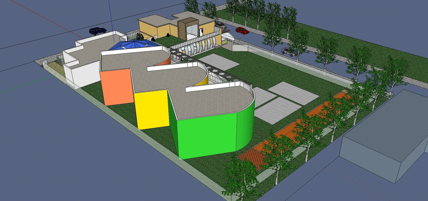 ArtStation - City-Education-Children-Kindergarten-093 | Resources