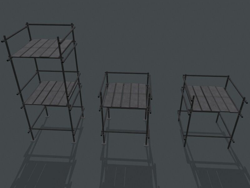 ArtStation - Free Modular Scaffolding Set | Game Assets